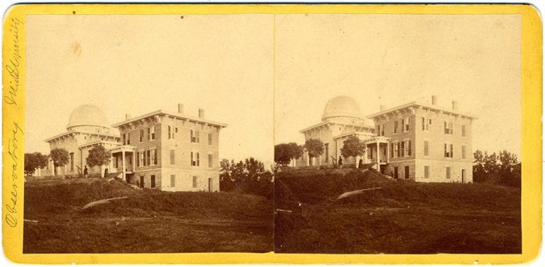 History of the Detroit Observatory